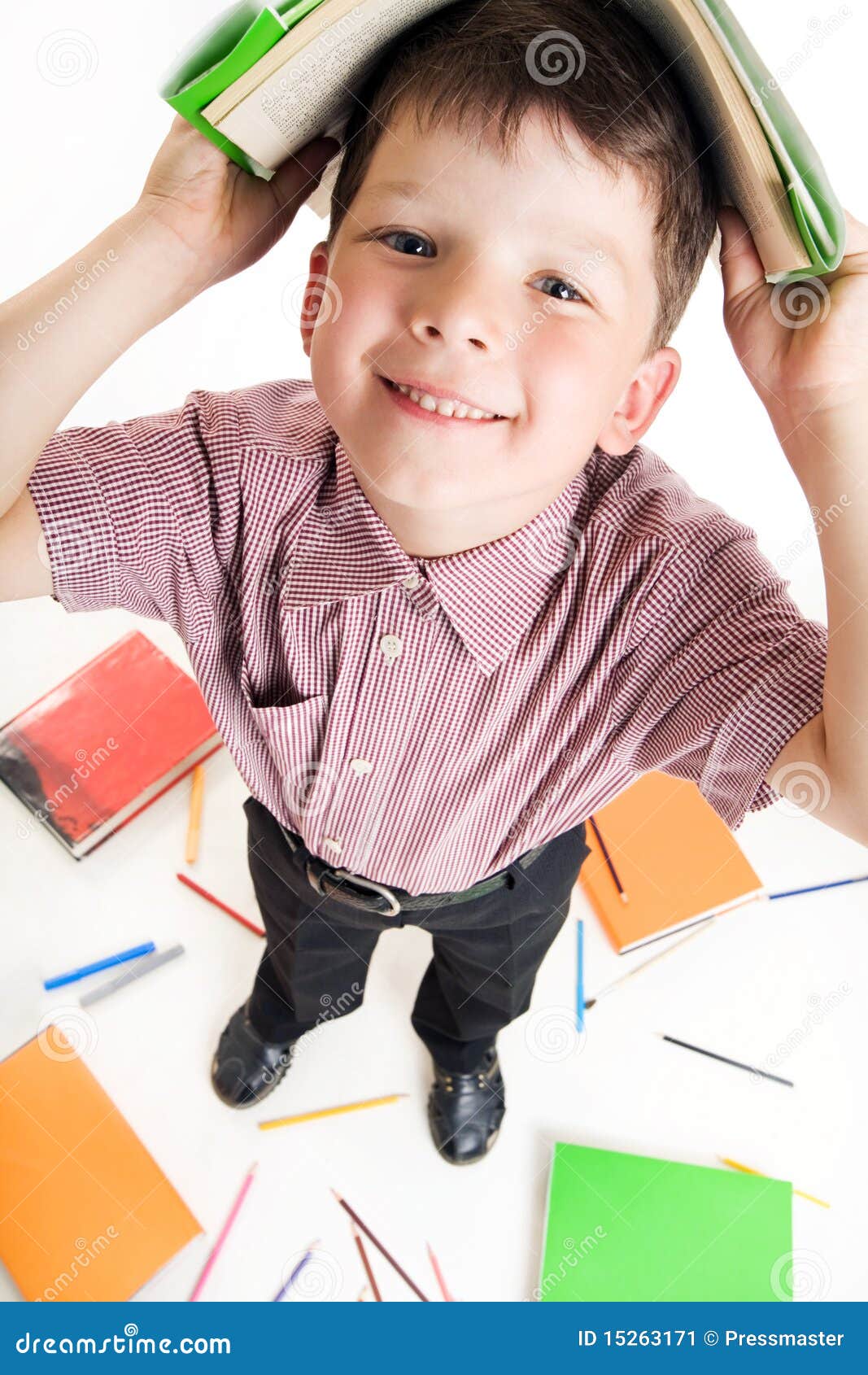 Doing homework stock image. Image of expression, holding - 15263171
