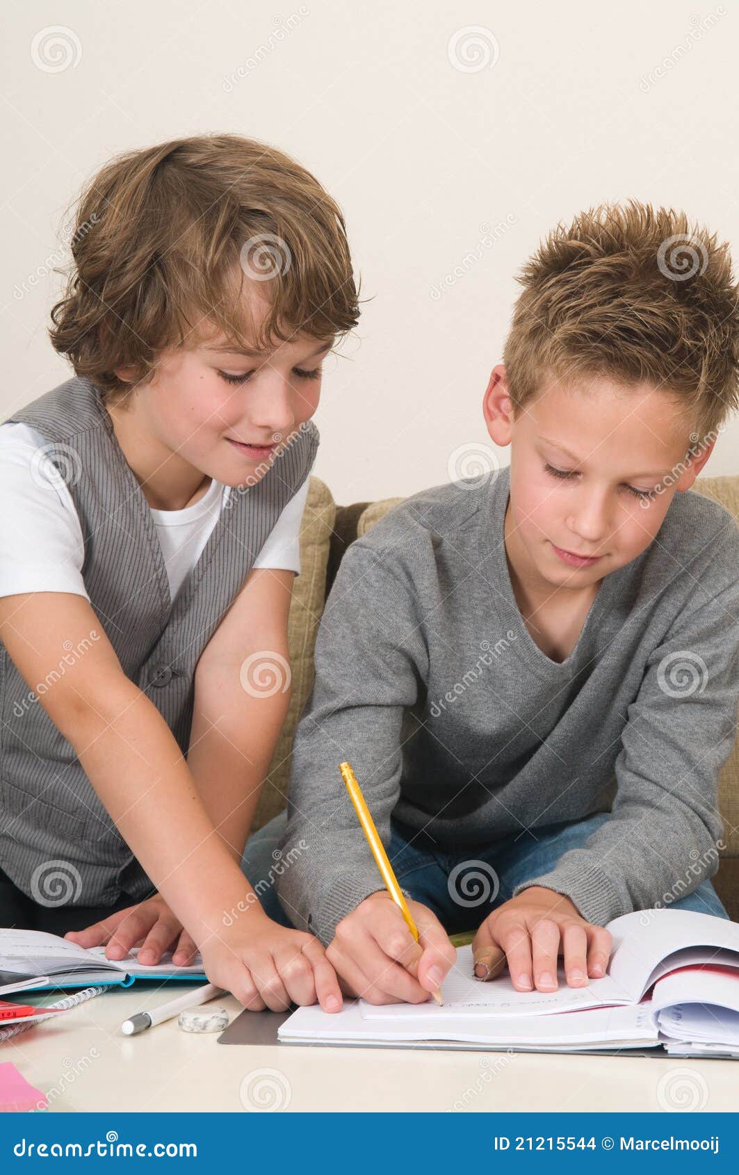 Doing homework stock photo. Image of person, young, motivated - 21215544