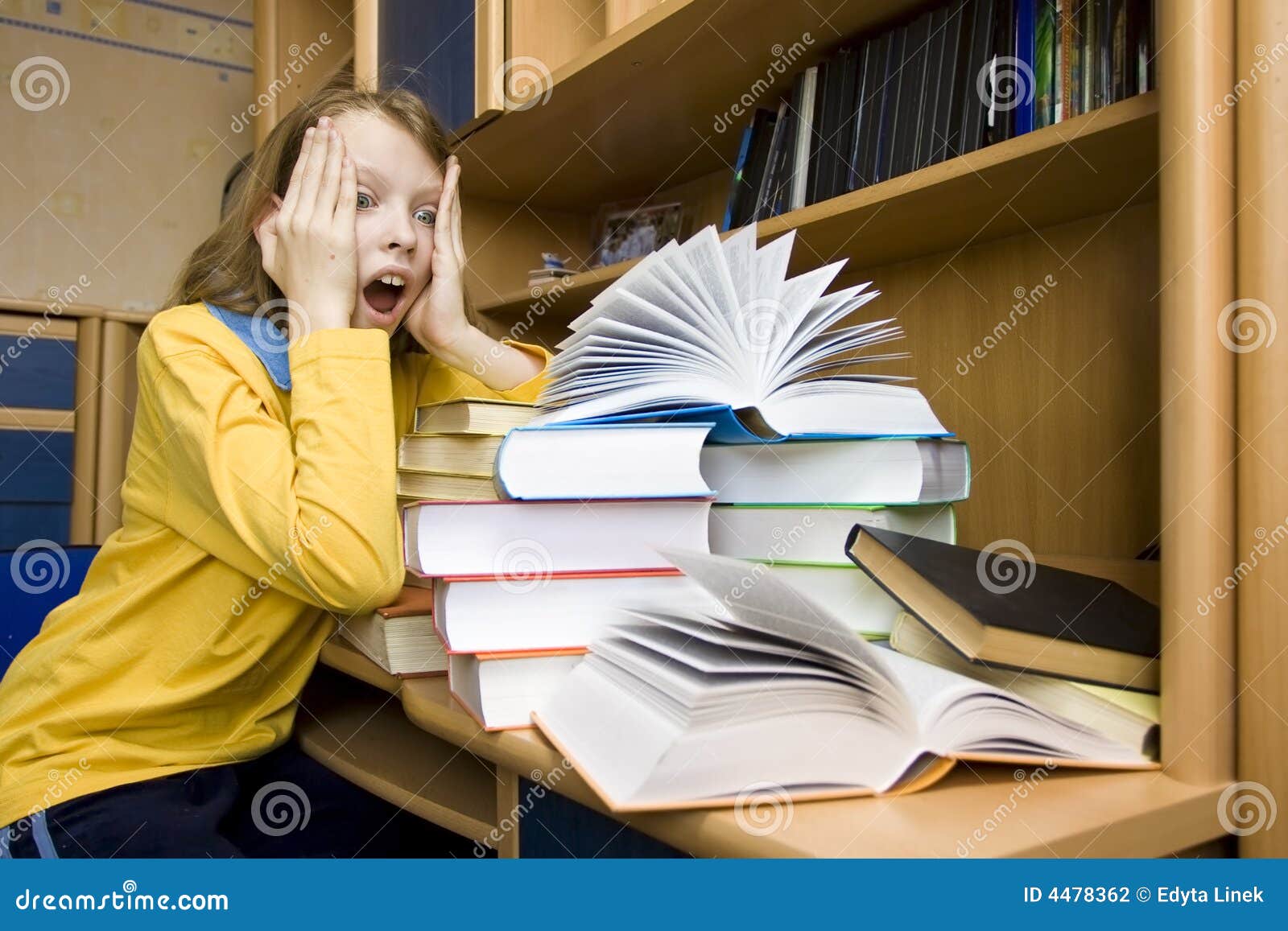 Doing homework stock photo. Image of desk, book, child - 4478362