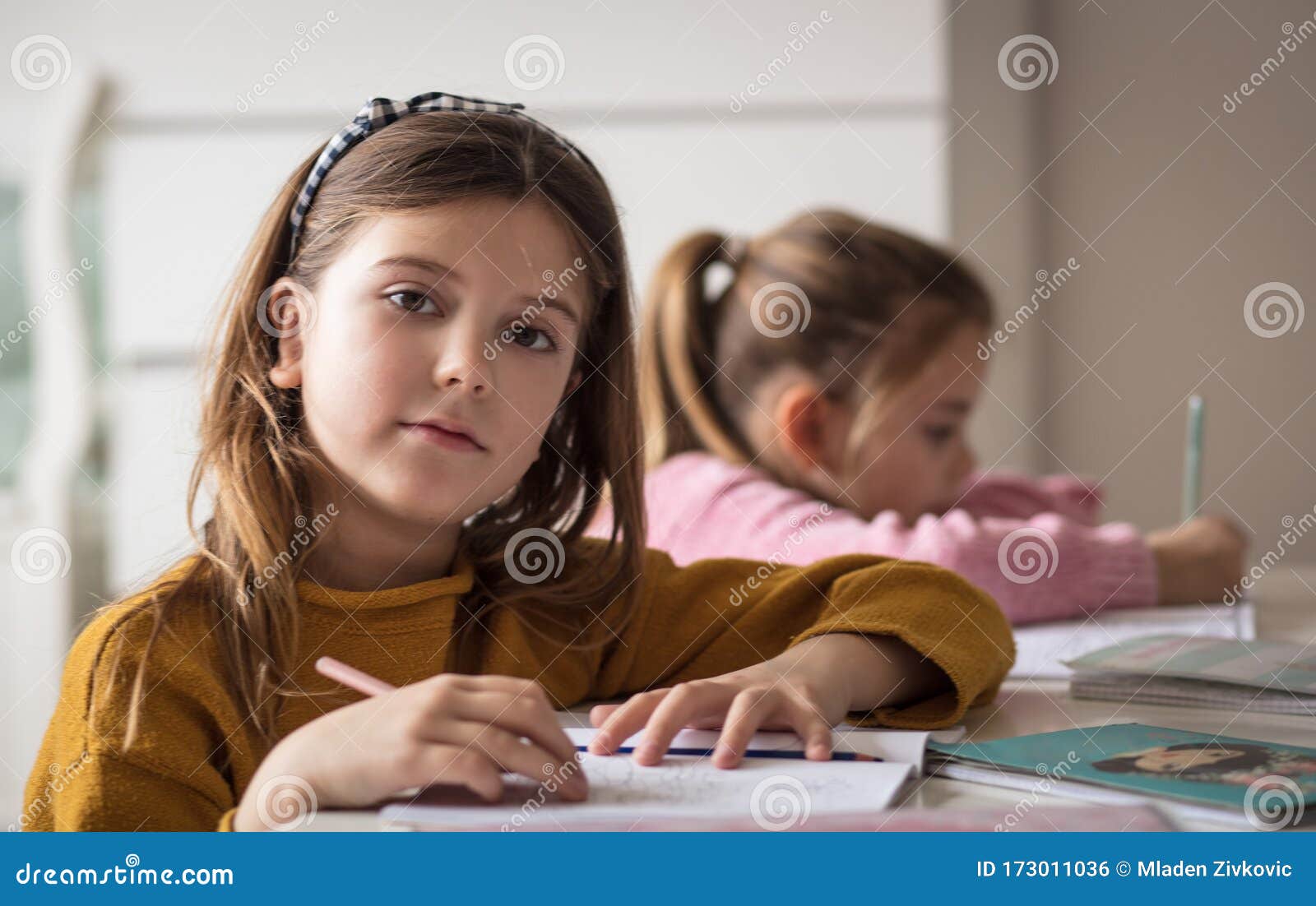 Doing Homework is Better when we Do it Together Stock Photo - Image of ...