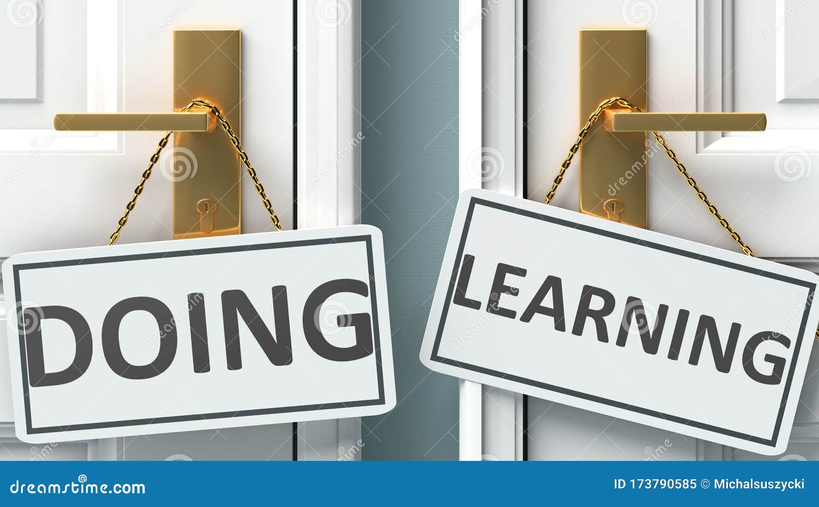 Doing or Learning As a Choice in Life - Pictured As Words Doing ...