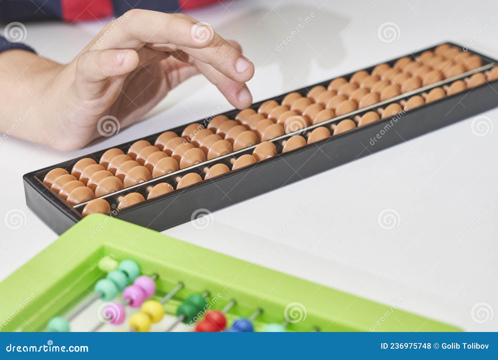 Doing Mental Math or Mental Arifmethic Stock Photo - Image of math ...