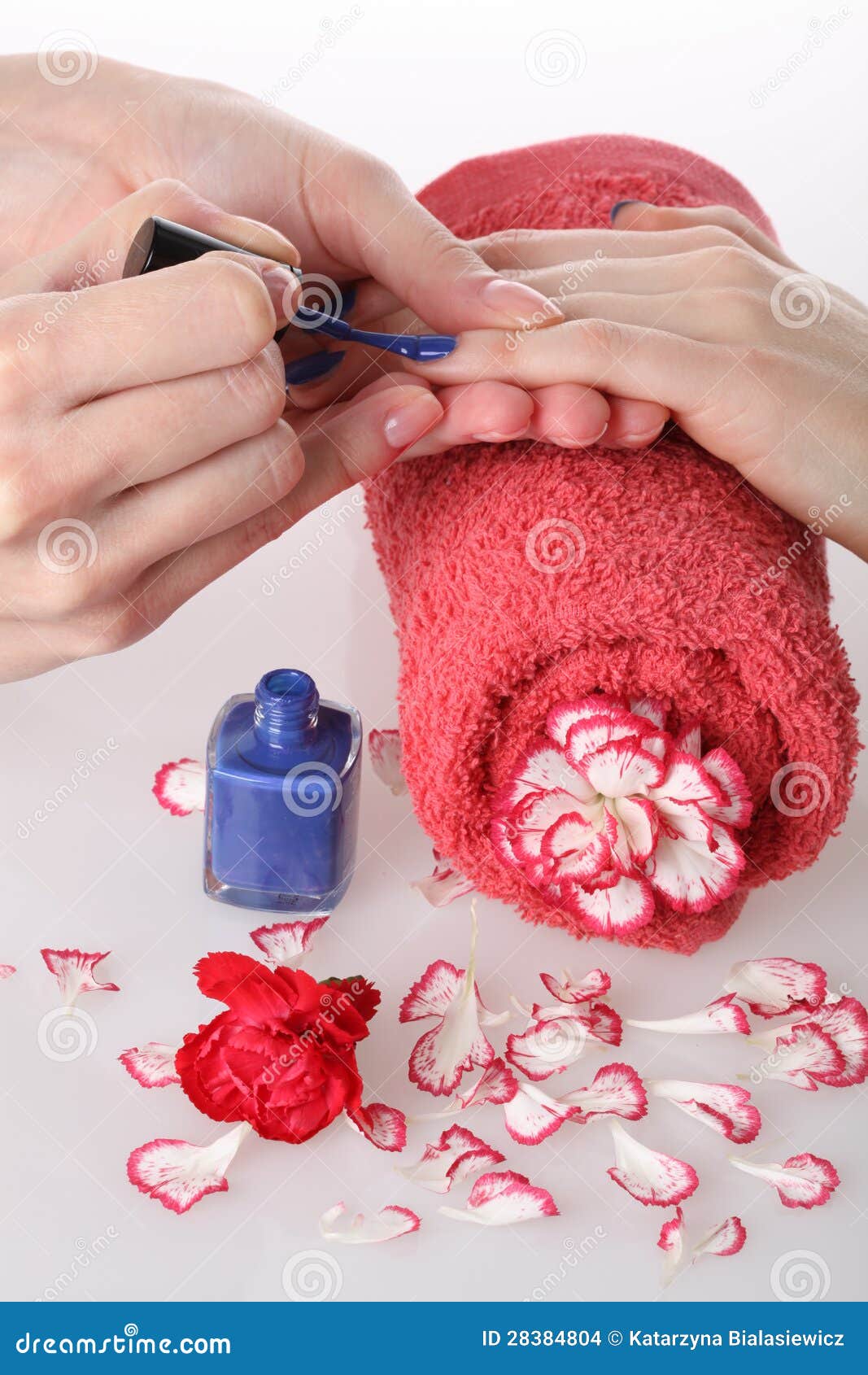 Doing nails stock photo. Image of color, care, fashion - 28384804