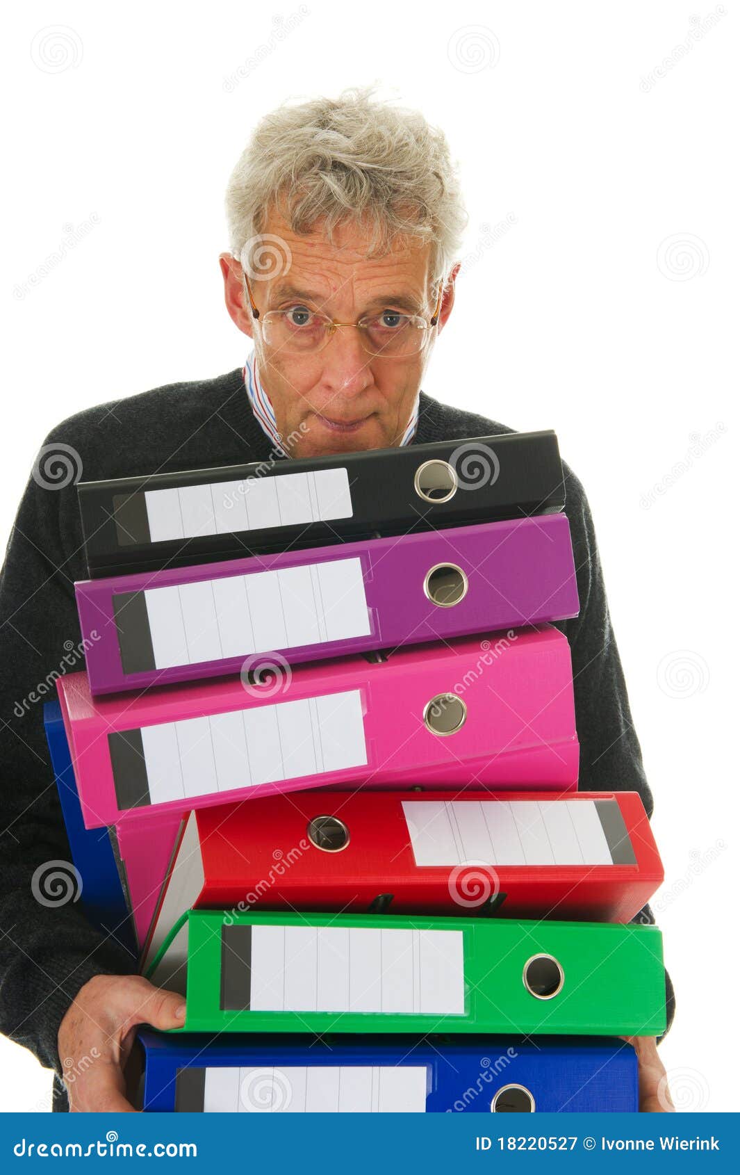 Doing paper administration stock image. Image of holding - 18220527