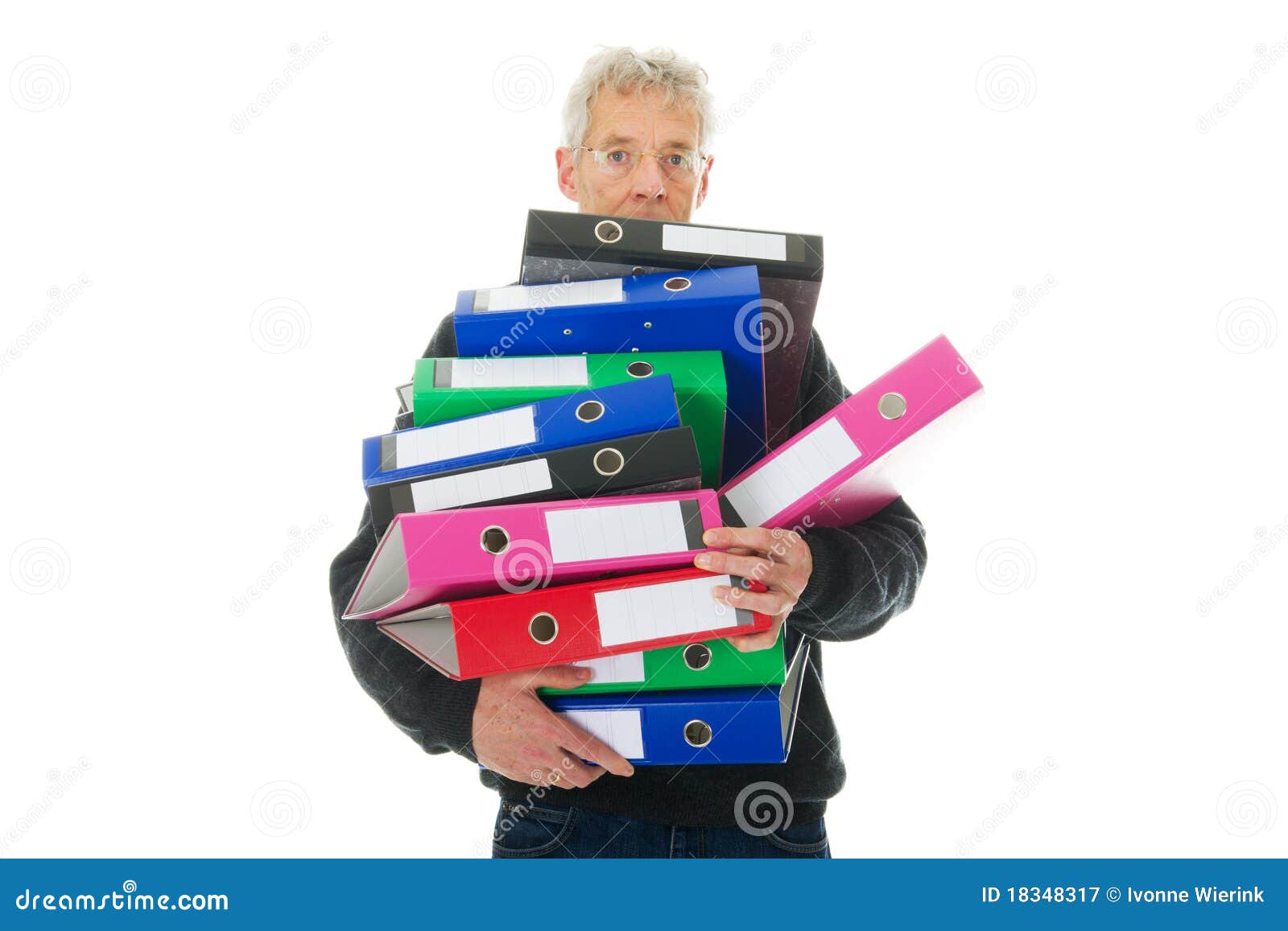 Doing paper administration stock image. Image of lots - 18348317