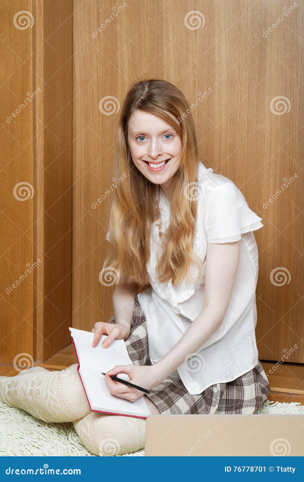 Doing school work stock image. Image of writing, homework - 76778701