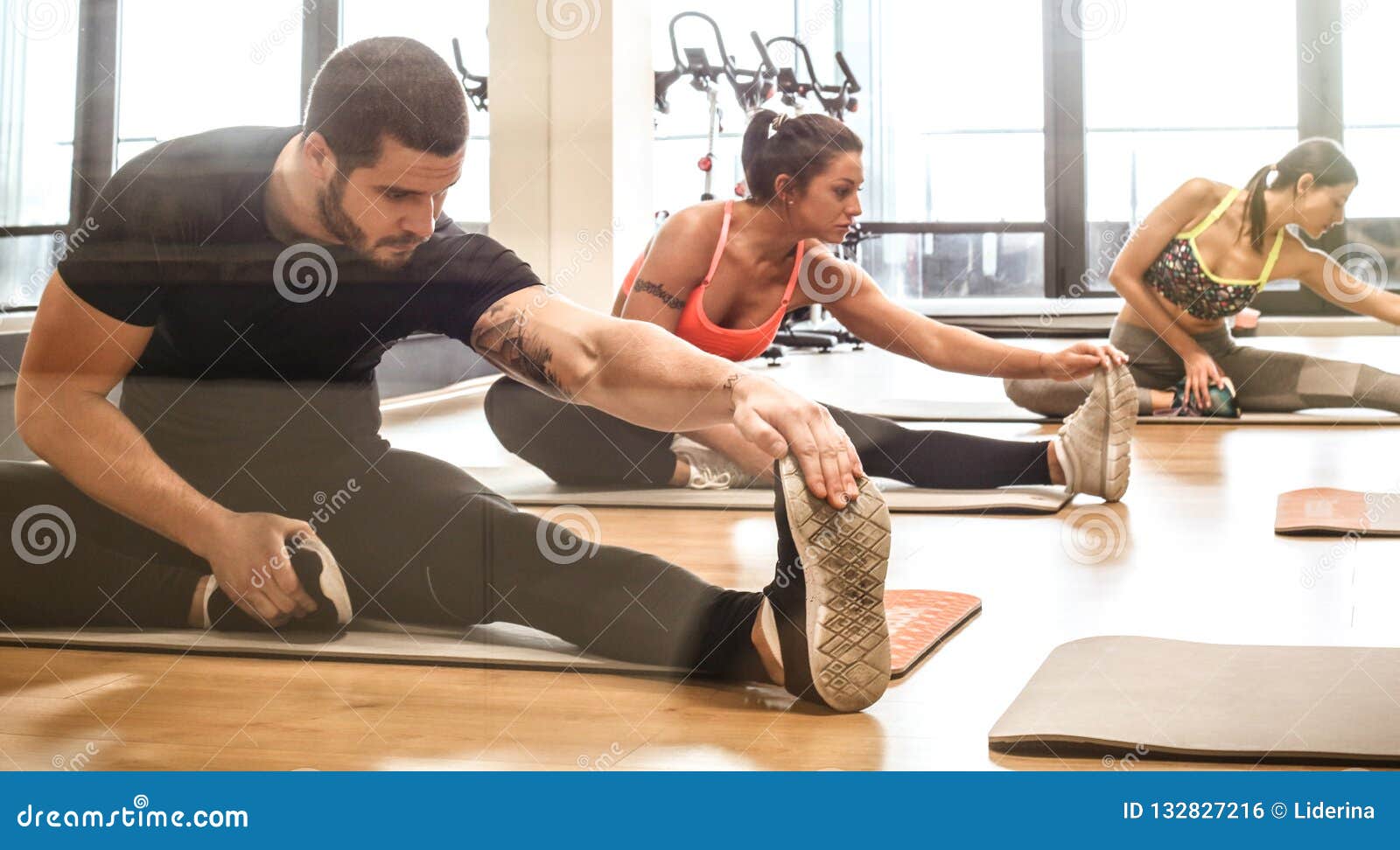 Doing Some Relaxed Stretches Stock Photo - Image of ethnicity, healthy ...