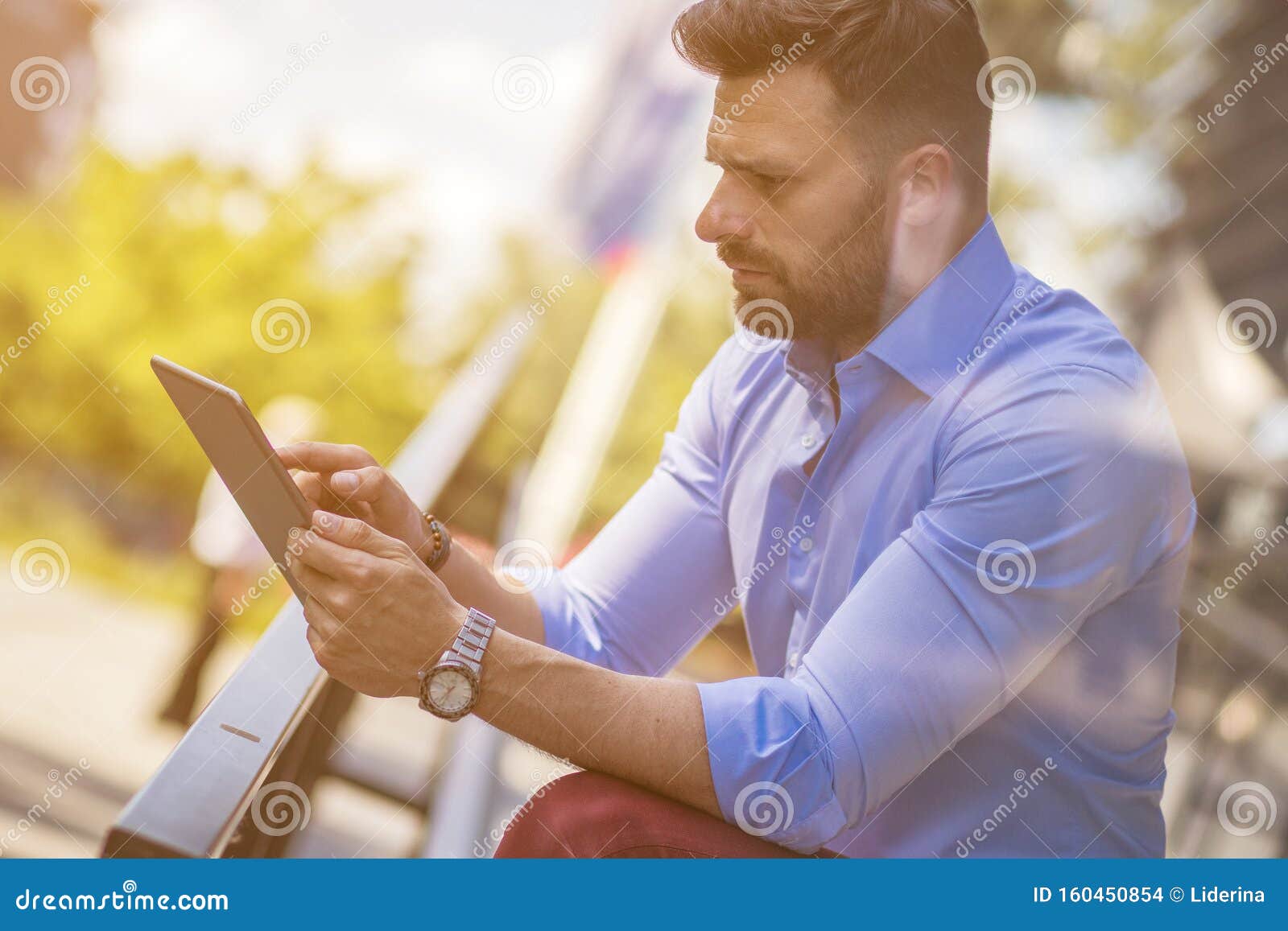 Doing some work stock photo. Image of industry, digital - 160450854