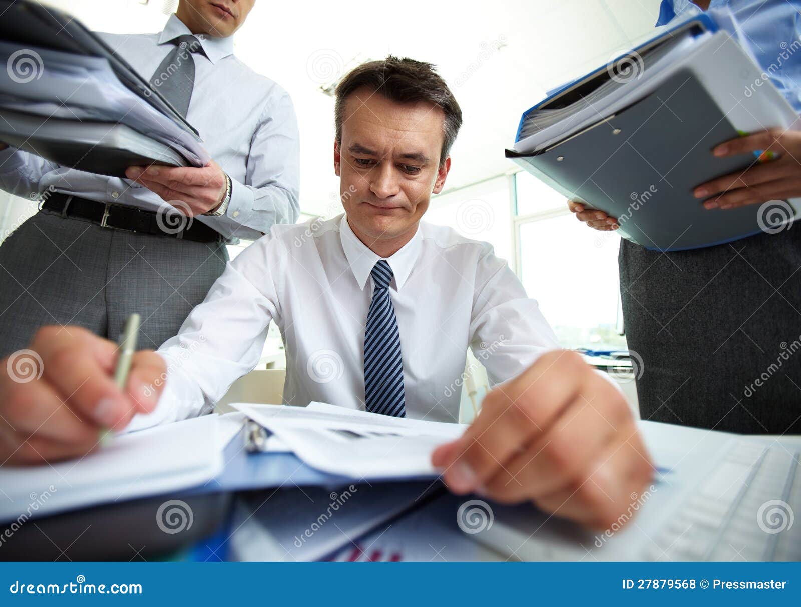 Doing work stock photo. Image of bookkeeper, business - 27879568