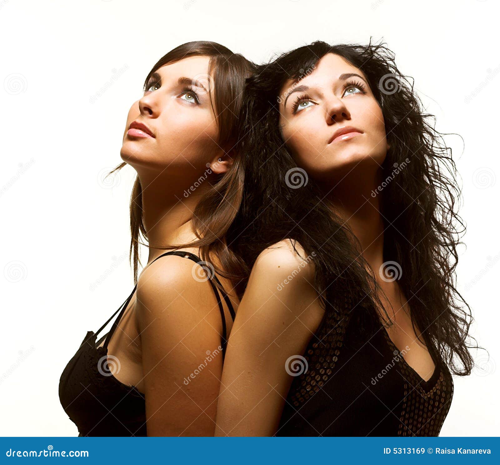 Dois modelos bonitos imagem de stock. Imagem de namorada - 5313169