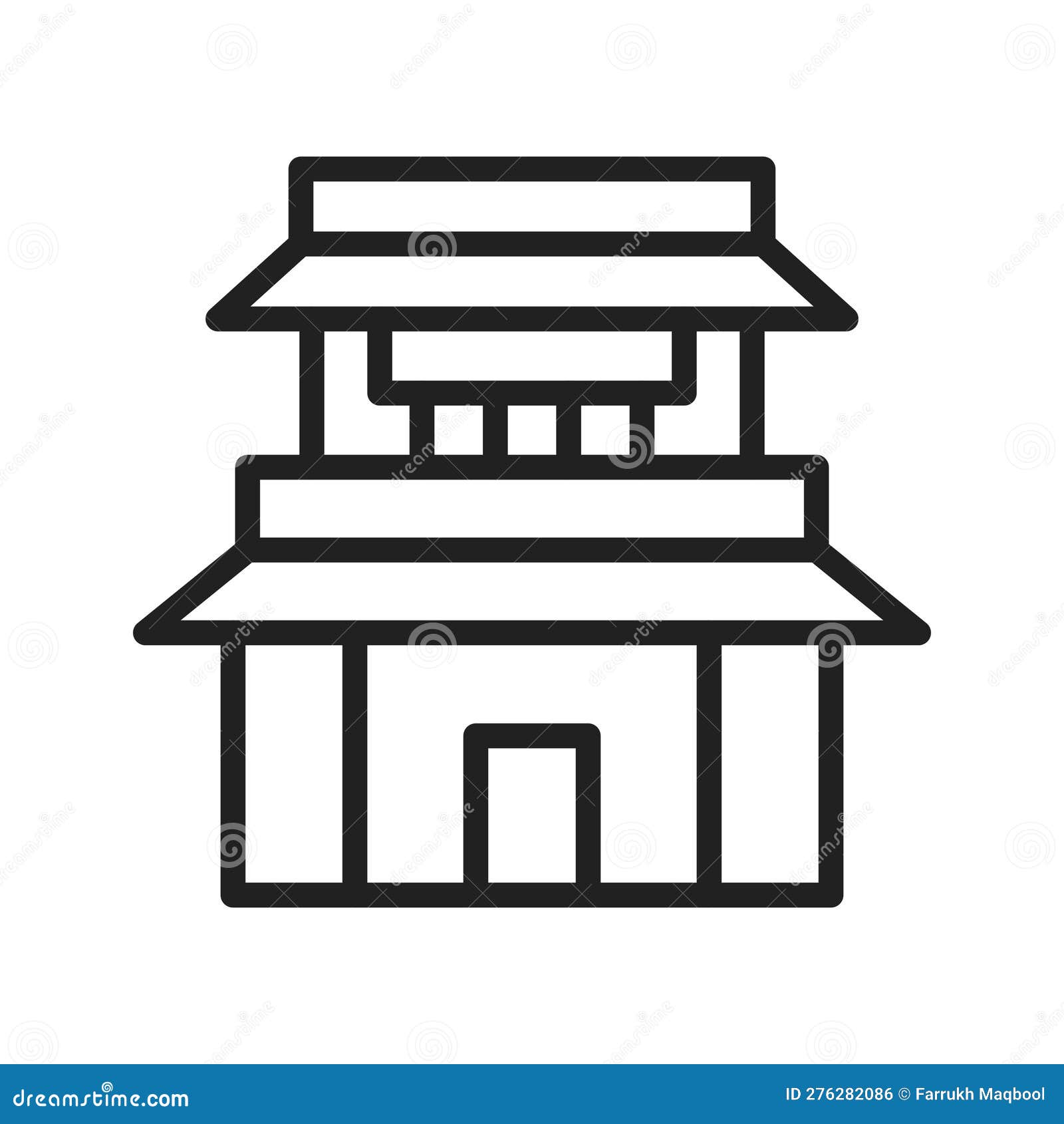 Dojo Icon On White Background. Simple Element Illustration From Asian ...