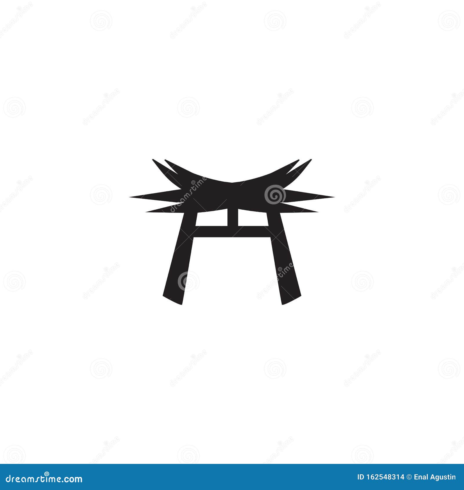 Dojo-Symbol-Design-Vorlage vektor abbildung. Illustration von ...