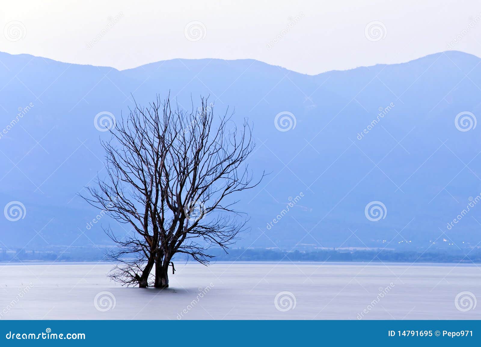 Dojran Lake at Dusk stock image. Image of landscape, scene - 14791695
