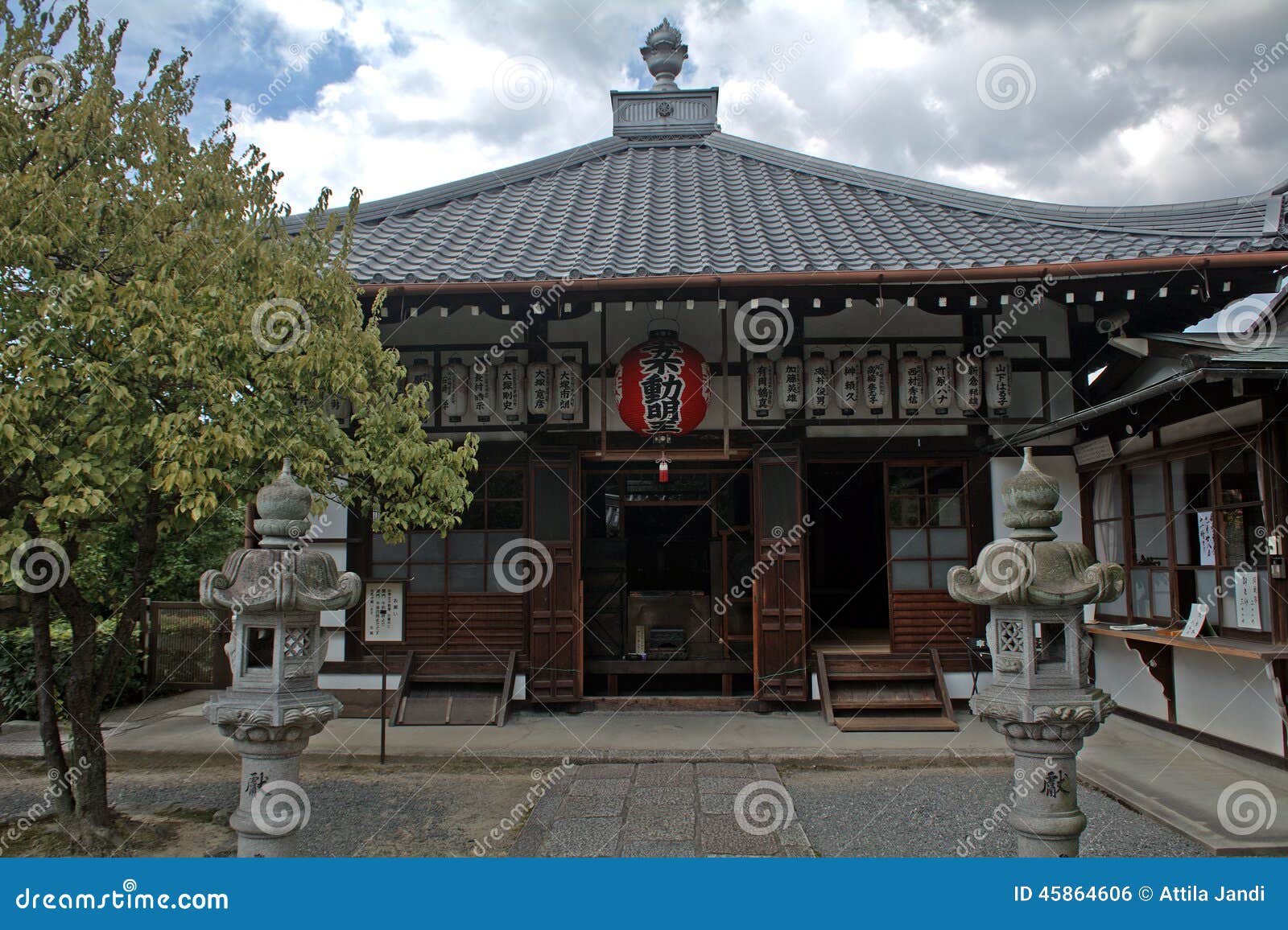 Doju-in Temple, Kyoto, Japan Editorial Photo - Image of nirvana ...