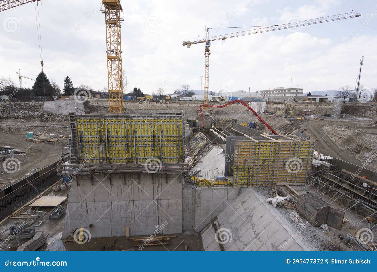 Doka Formwork on the Construction Side Editorial Photography - Image of ...
