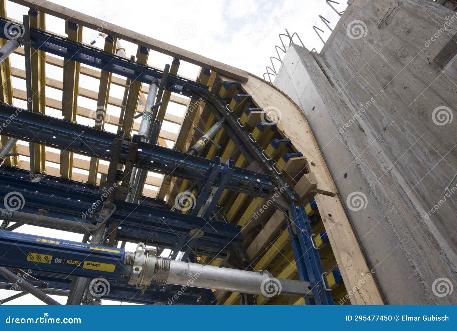 Doka Formwork on the Construction Side Editorial Image - Image of ...