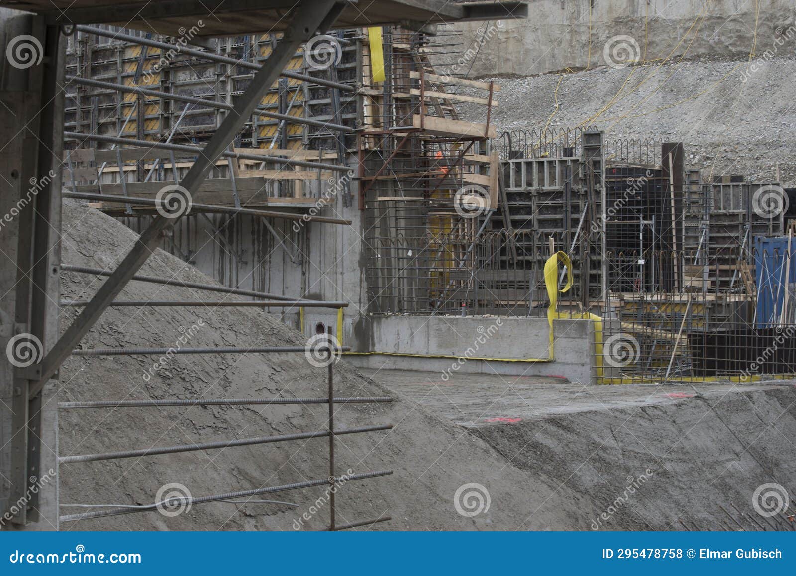Doka Formwork on the Construction Side Editorial Stock Photo - Image of ...