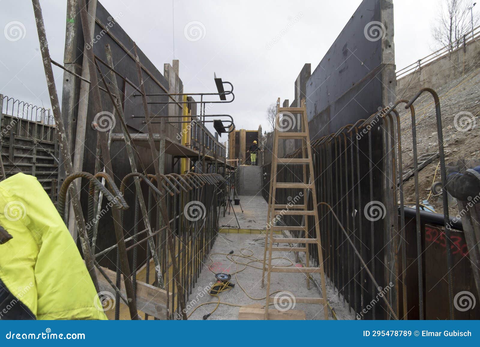Doka Formwork on the Construction Side Editorial Stock Image - Image of ...