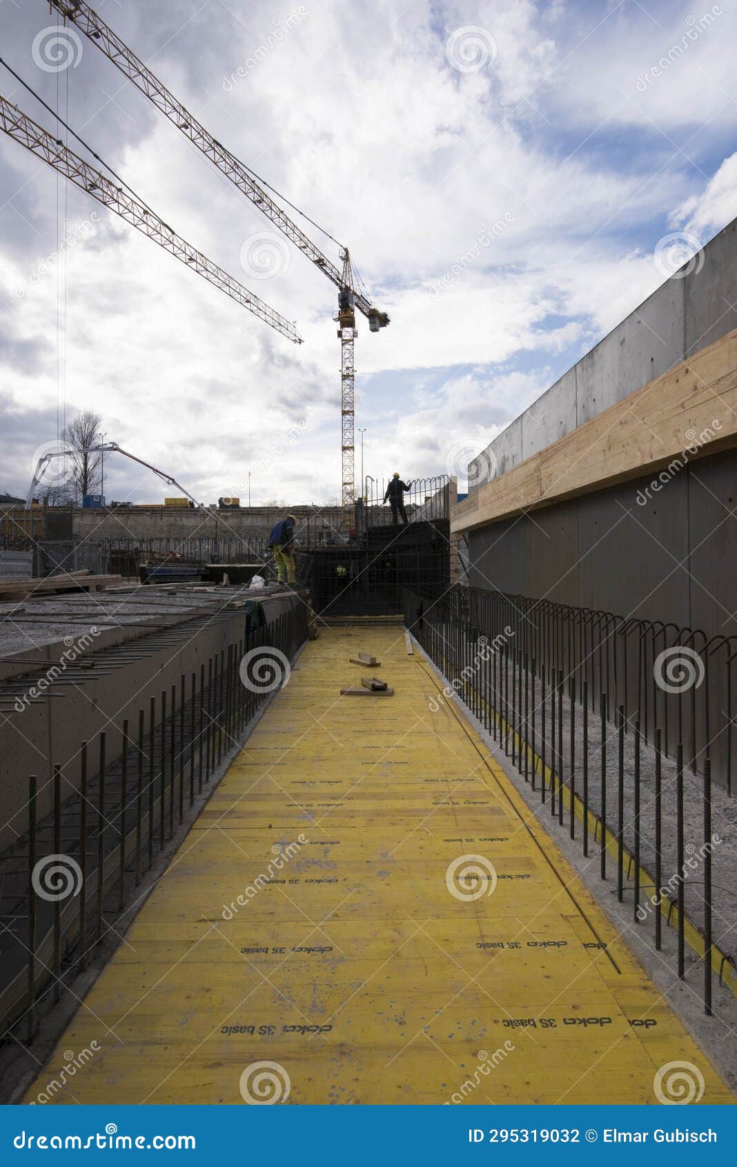 Doka Formwork on the Construction Side Editorial Photography - Image of ...