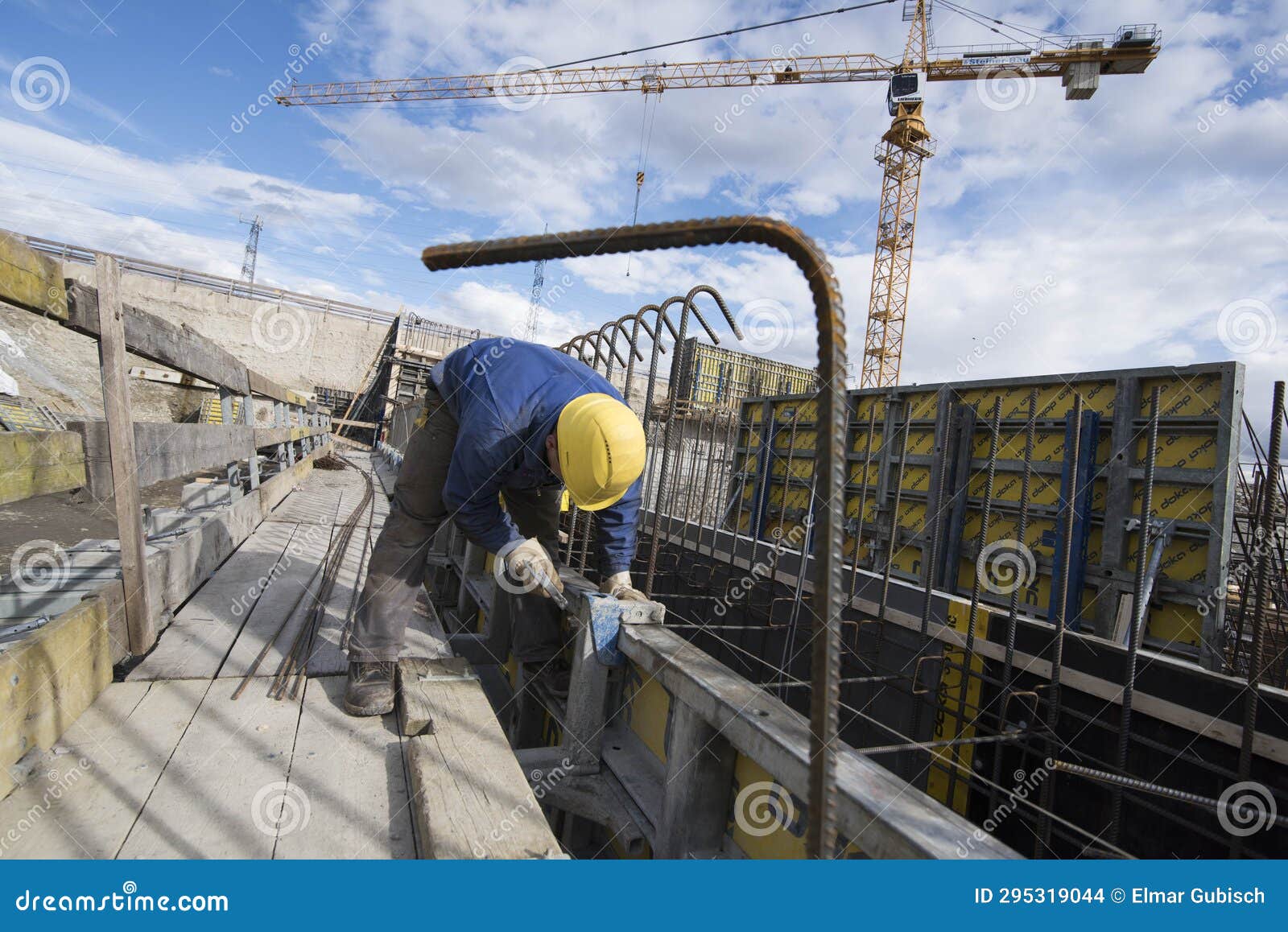 Doka Formwork on the Construction Side Editorial Stock Image - Image of ...