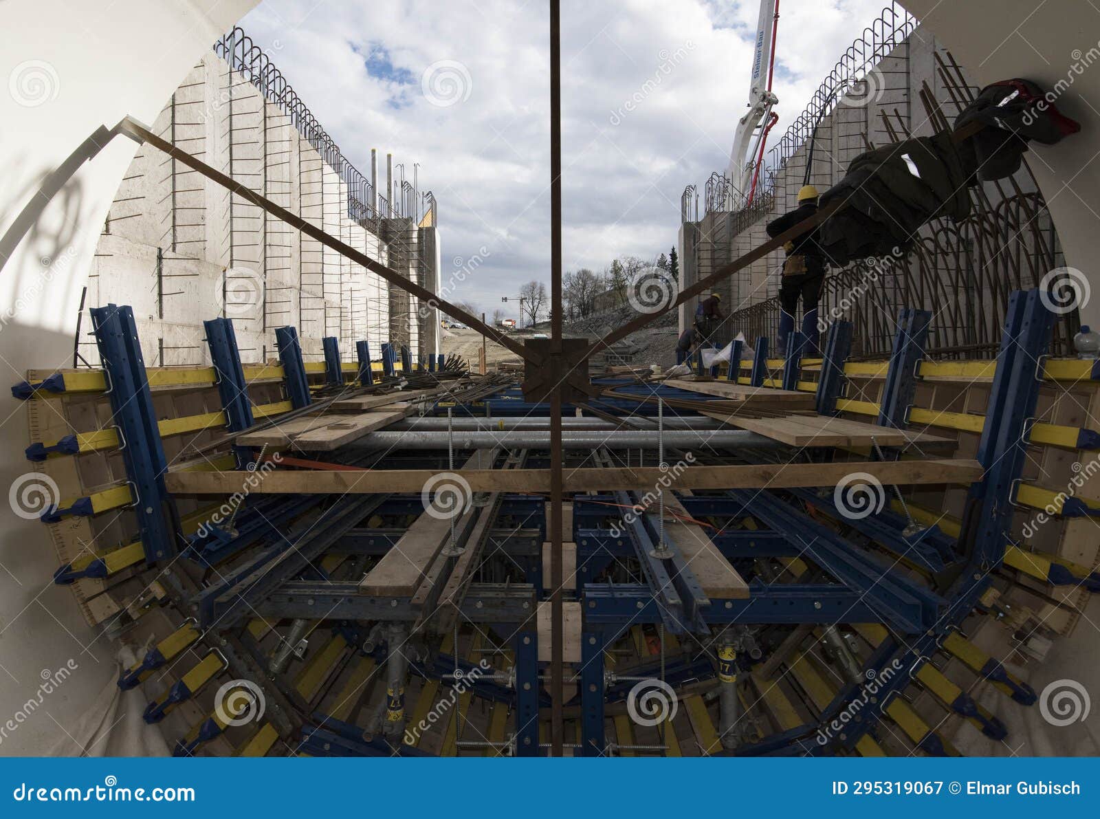 Doka Formwork on the Construction Side Editorial Photography - Image of ...