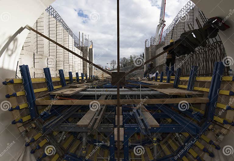 Doka Formwork on the Construction Side Editorial Photography - Image of ...