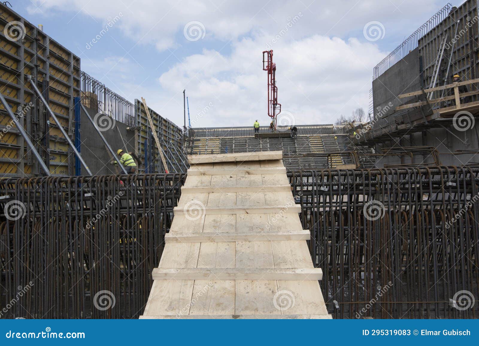 Doka Formwork on the Construction Side Editorial Stock Photo - Image of ...