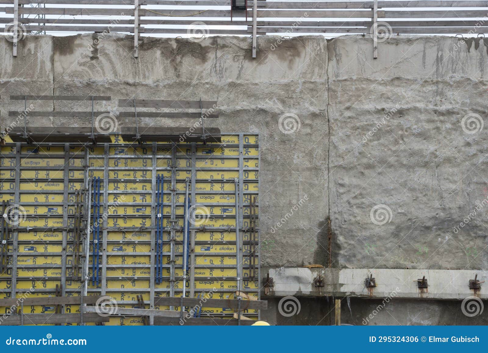 Doka Formwork on the Construction Side Editorial Photo - Image of ...