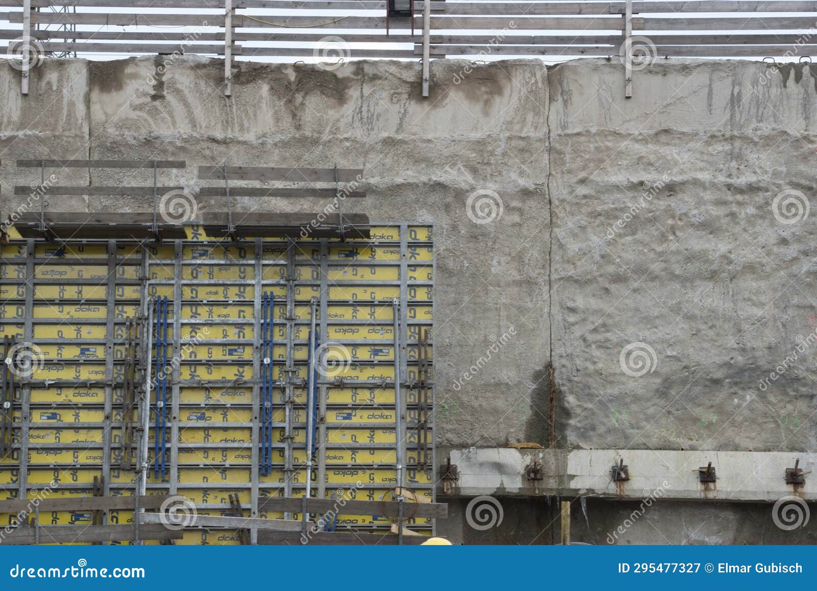 Doka Formwork on the Construction Side Editorial Photography - Image of ...