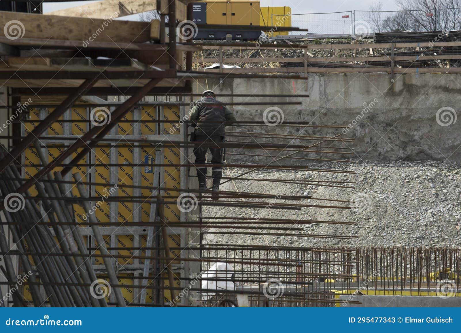 Doka Formwork on the Construction Side Editorial Stock Photo - Image of ...