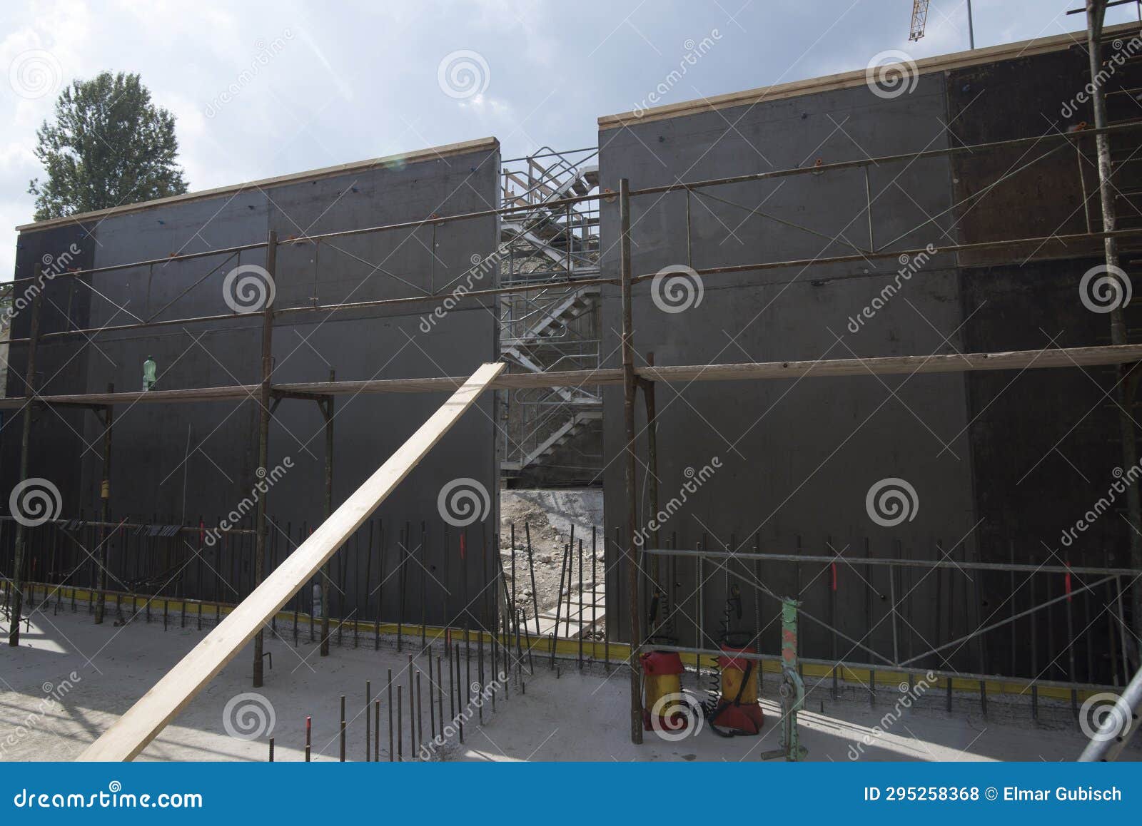 Doka Formwork on the Construction Side Editorial Stock Photo - Image of ...