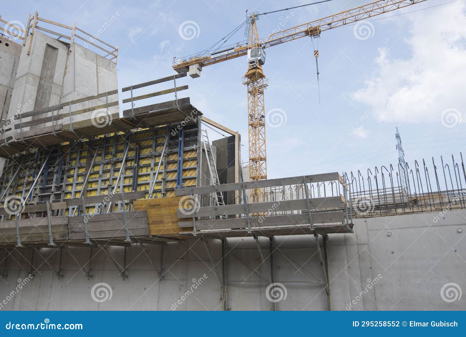 Doka Formwork on the Construction Side Editorial Photography - Image of ...