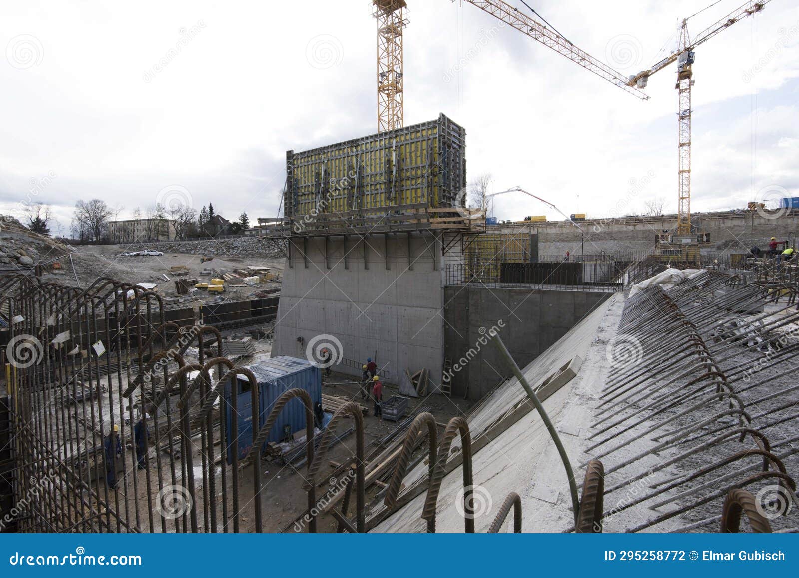Doka Formwork on the Construction Side Editorial Photography - Image of ...