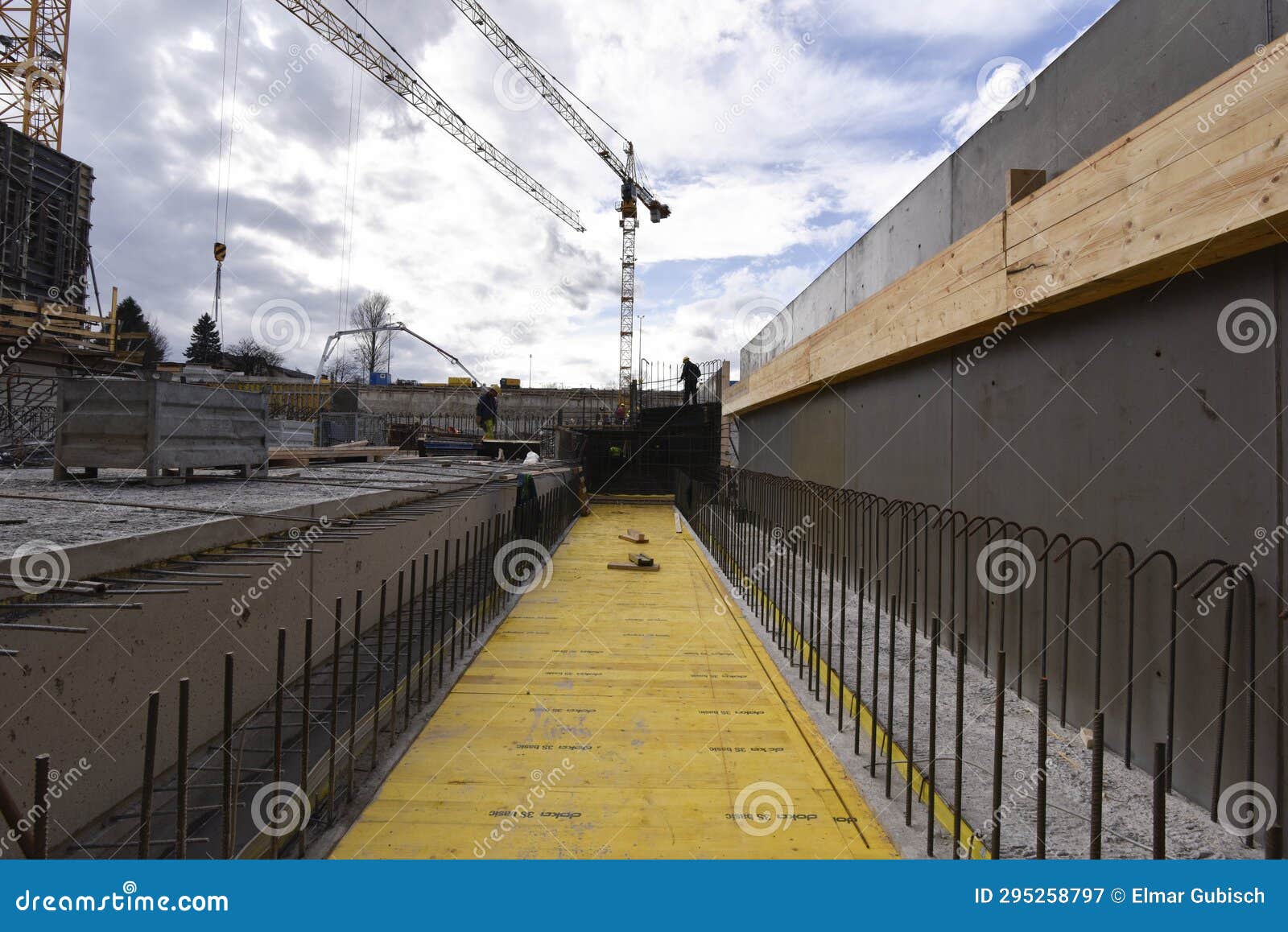 Doka Formwork on the Construction Side Editorial Photography - Image of ...