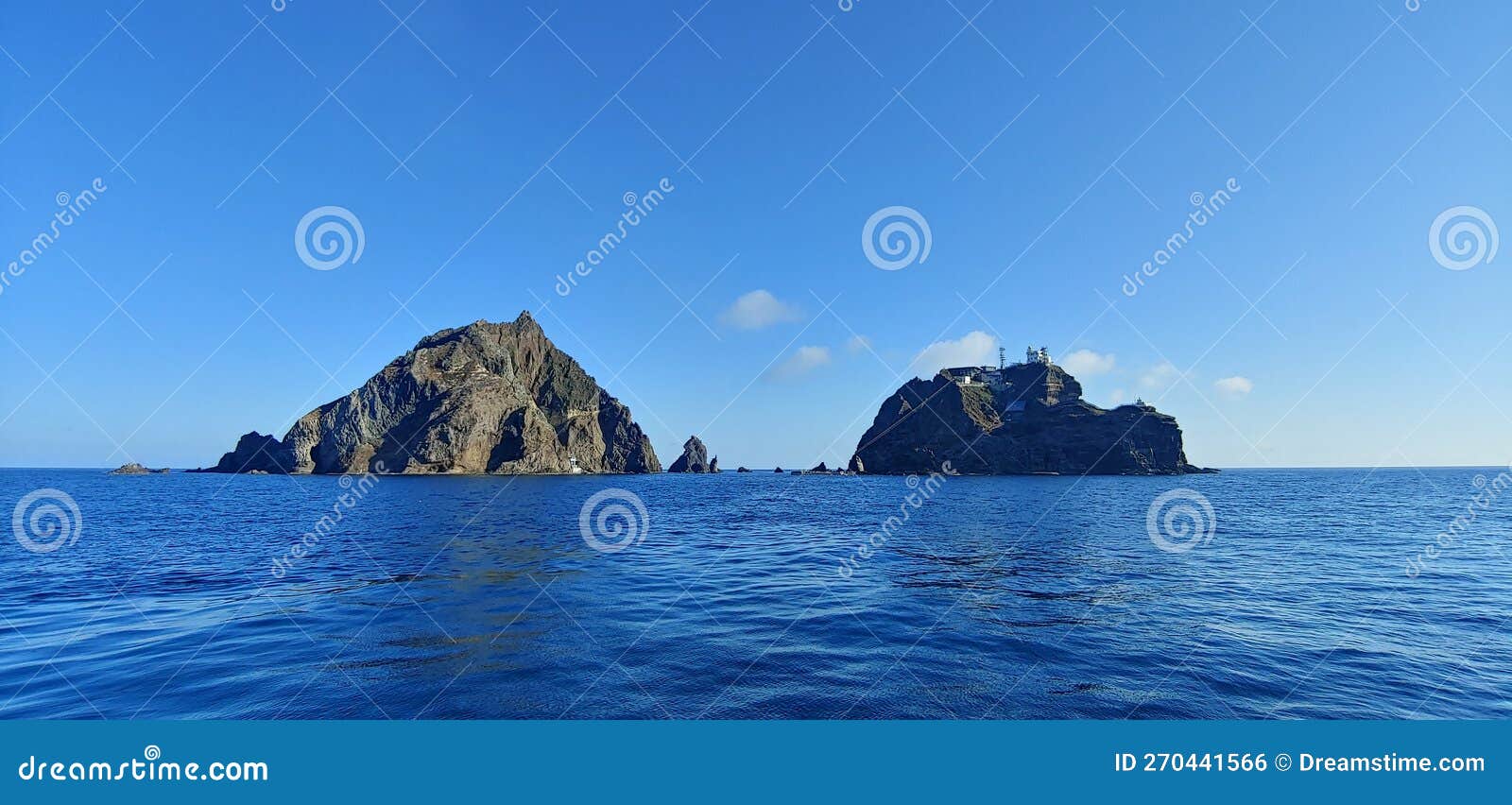Dokdo, Island of Korea stock photo. Image of tower, cape - 270441566
