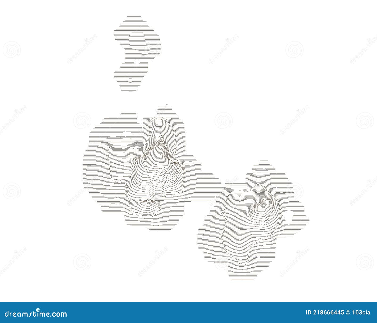 Okinoshima Island Japan, East Asia, Japanese Archipelago Map Vector ...