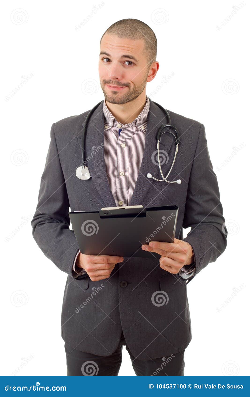 Doktor arkivfoto. Bild av stiligt, psykolog, stetoskop - 104537100