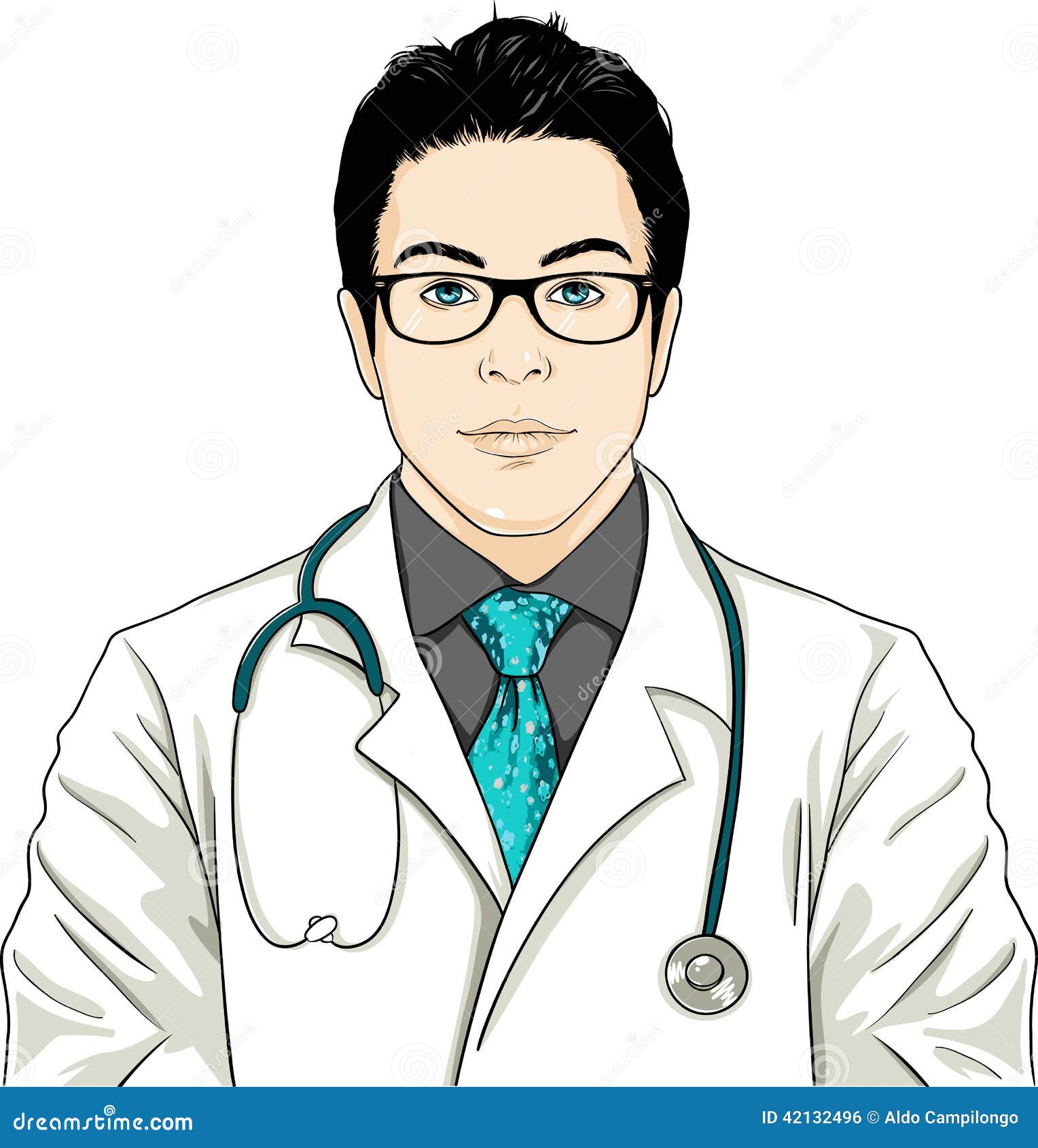 Doktor vektor abbildung. Illustration von sanatorium - 42132496