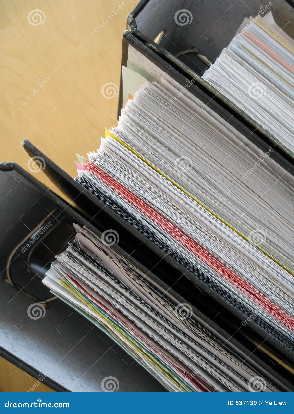 Dokumente 3 stockbild. Bild von dokumente, ausbildung, organisiert - 837139