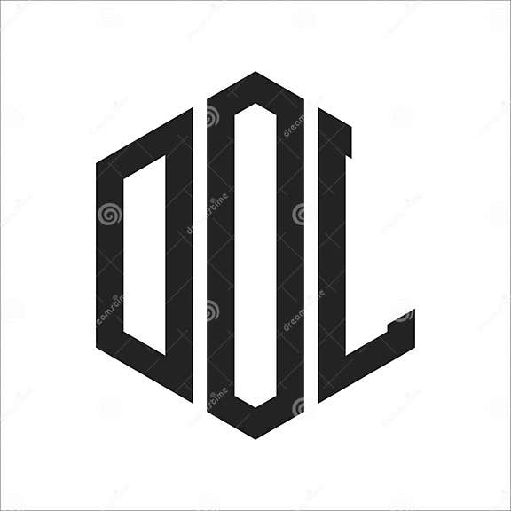 DOL Logo Design. Initial Letter DOL Monogram Logo Using Hexagon Shape ...