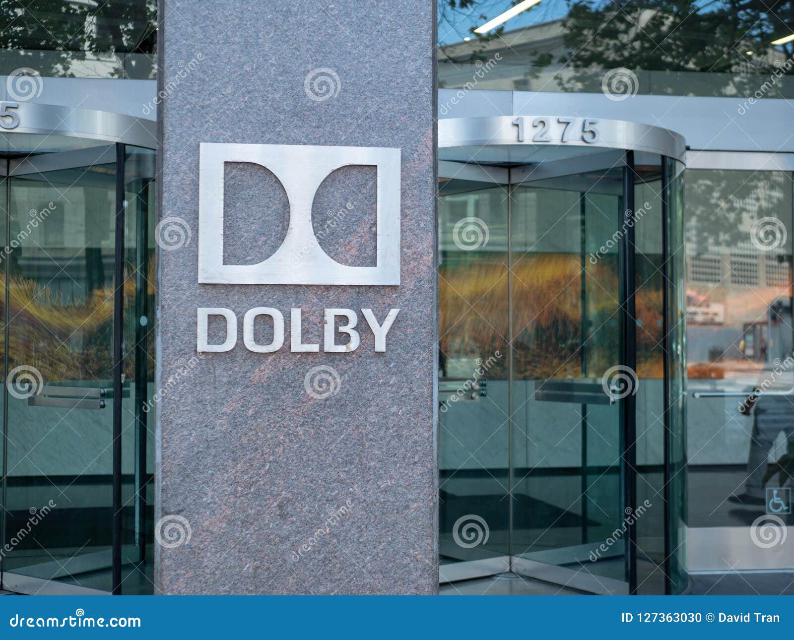 Dolby Laboratories Sign And Logo At Silicon Valley Campus. Dolby ... Dolby Laboratories Sign And Logo At Silicon Valley Campus. Dolby ...