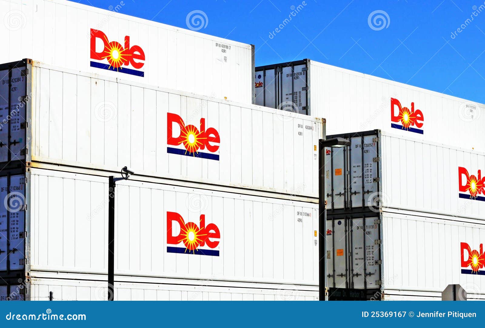 Dole Containers editorial photography. Image of control - 25369167