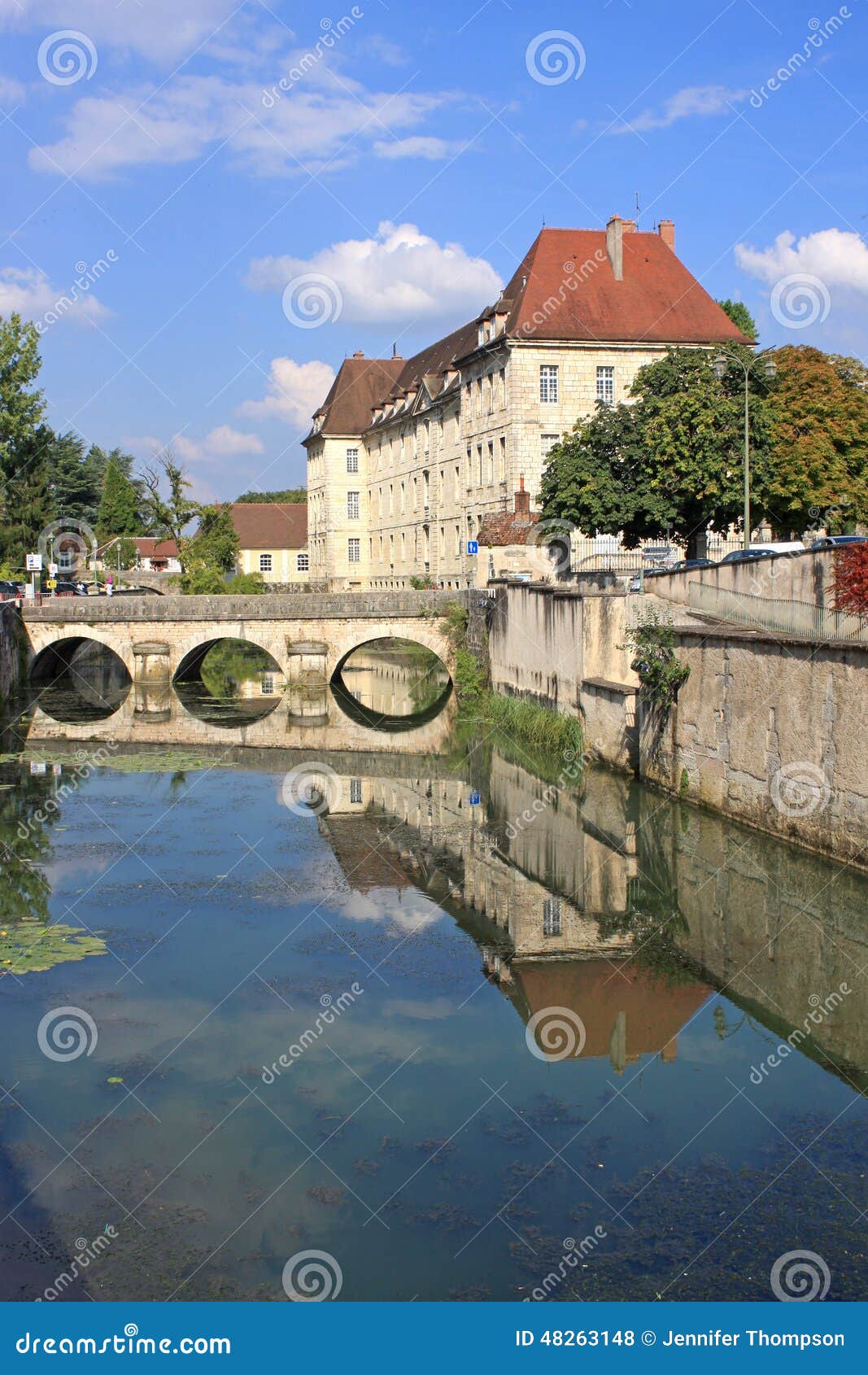 Dole, France stock photo. Image of topiary, town, garden - 48263148