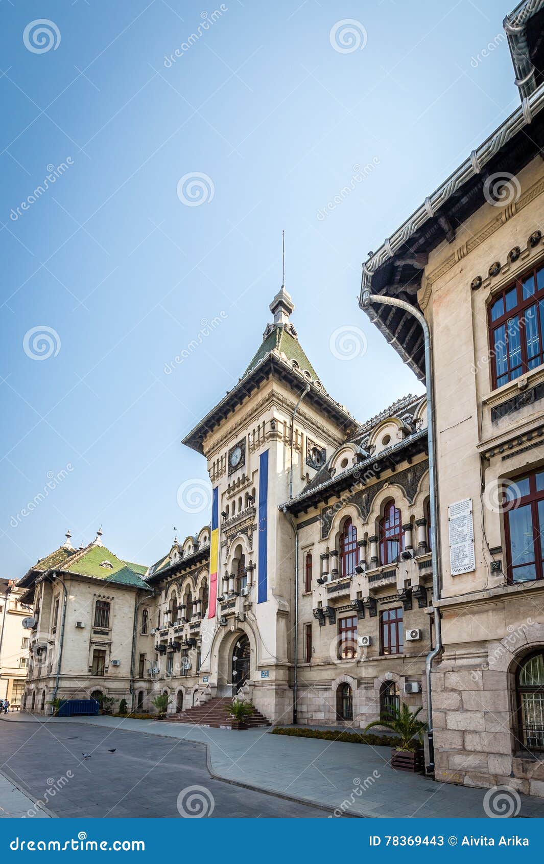 Dolj County Prefecture in Craiova, Romania Editorial Stock Photo ...