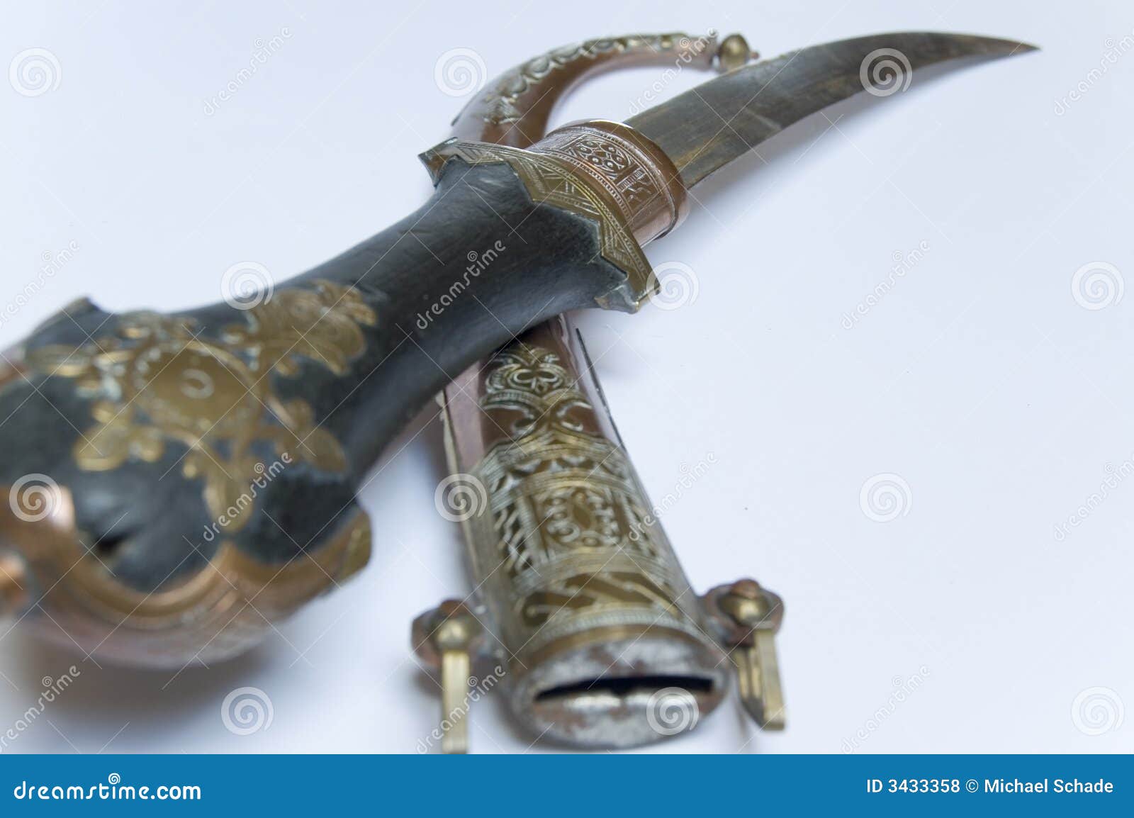 Dolk stock foto. Image of schede, defensie, bahrein, saoediger - 3433358