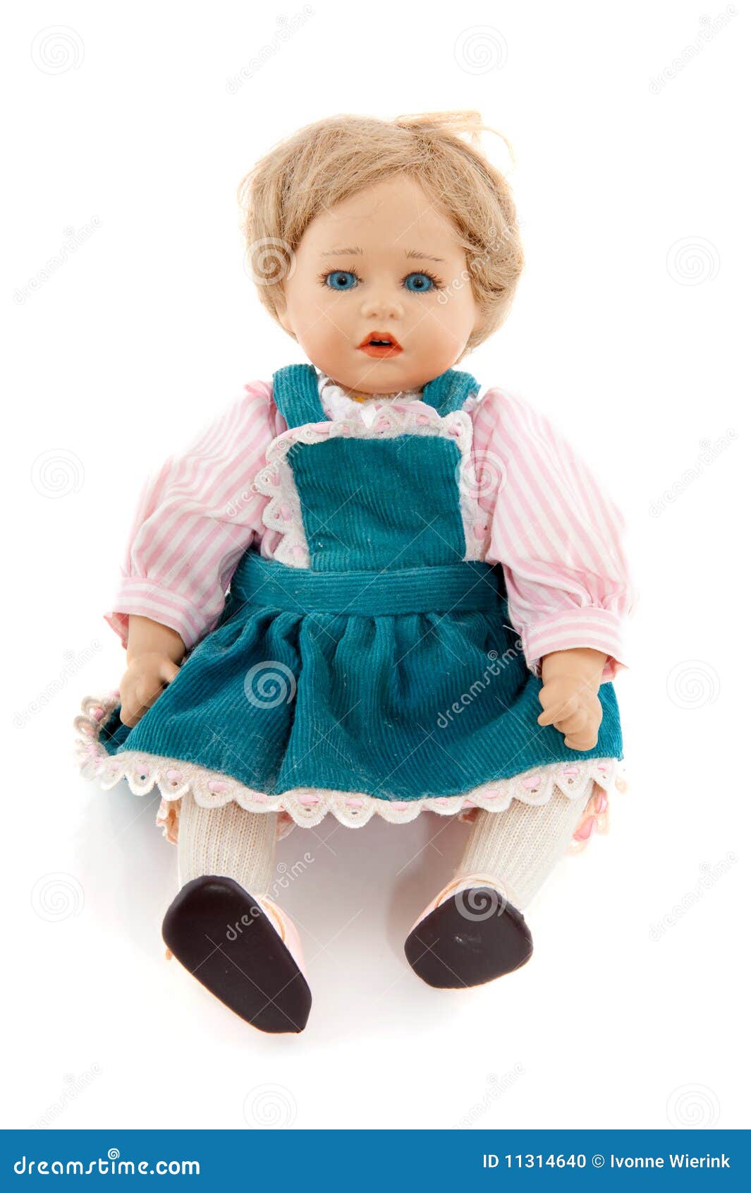 Doll stock photo. Image of doll, isolated, handmade, haired - 11314640