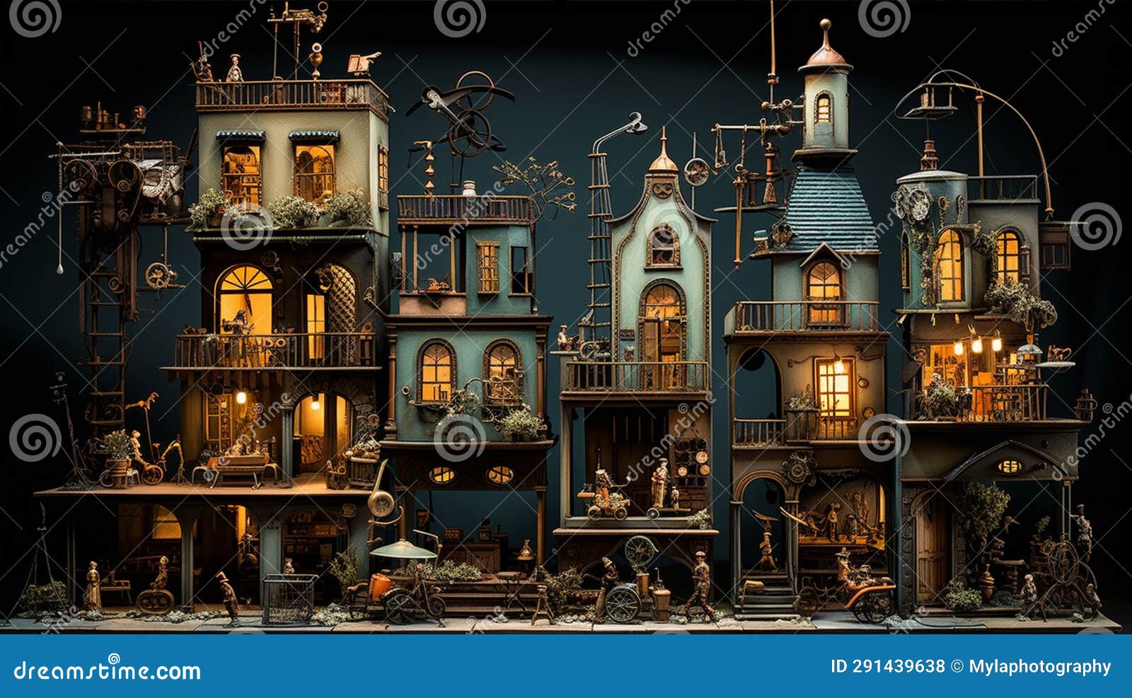 Doll art architecture stock illustration. Illustration of generated ...