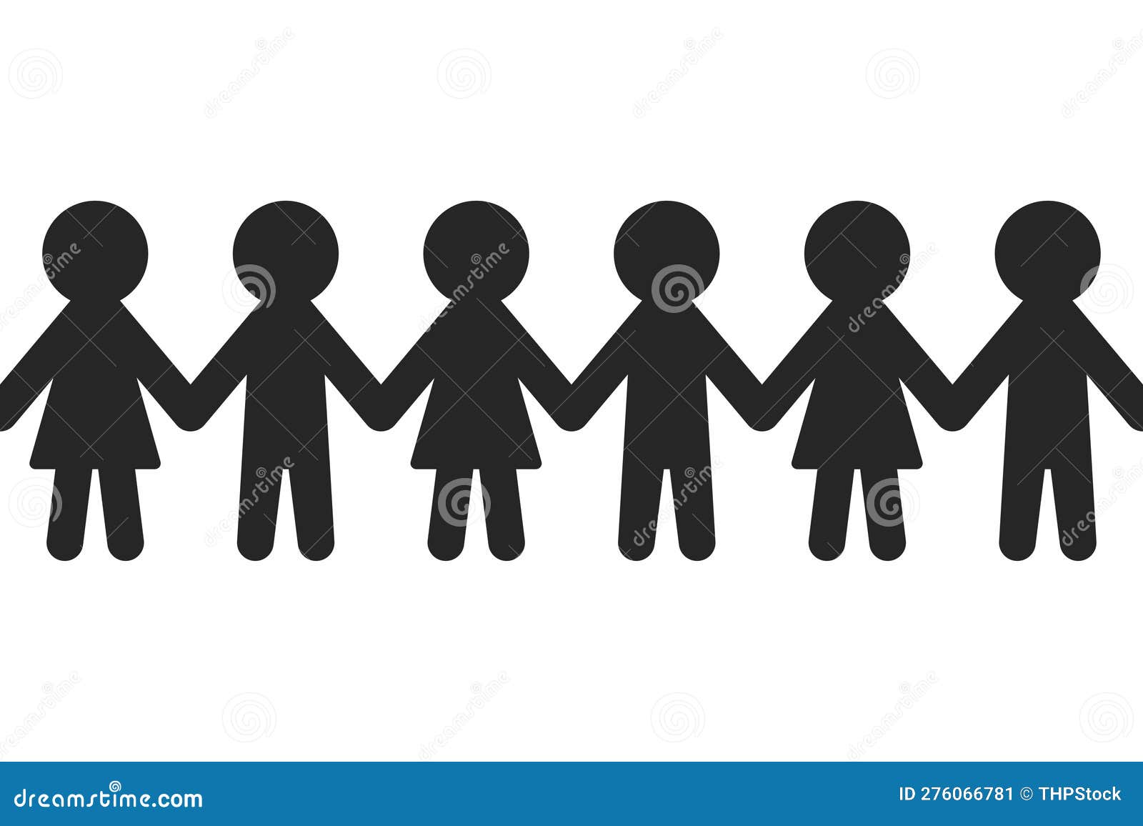 Doll Chain Repeating Pattern Vector Stock Vector - Illustration of ...