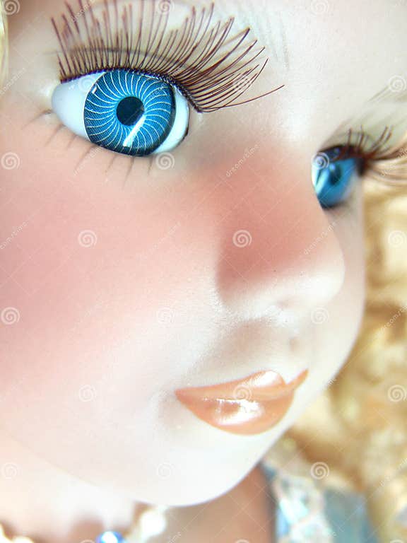 Doll face stock photo. Image of lips, nose, closeup, childhood - 225678