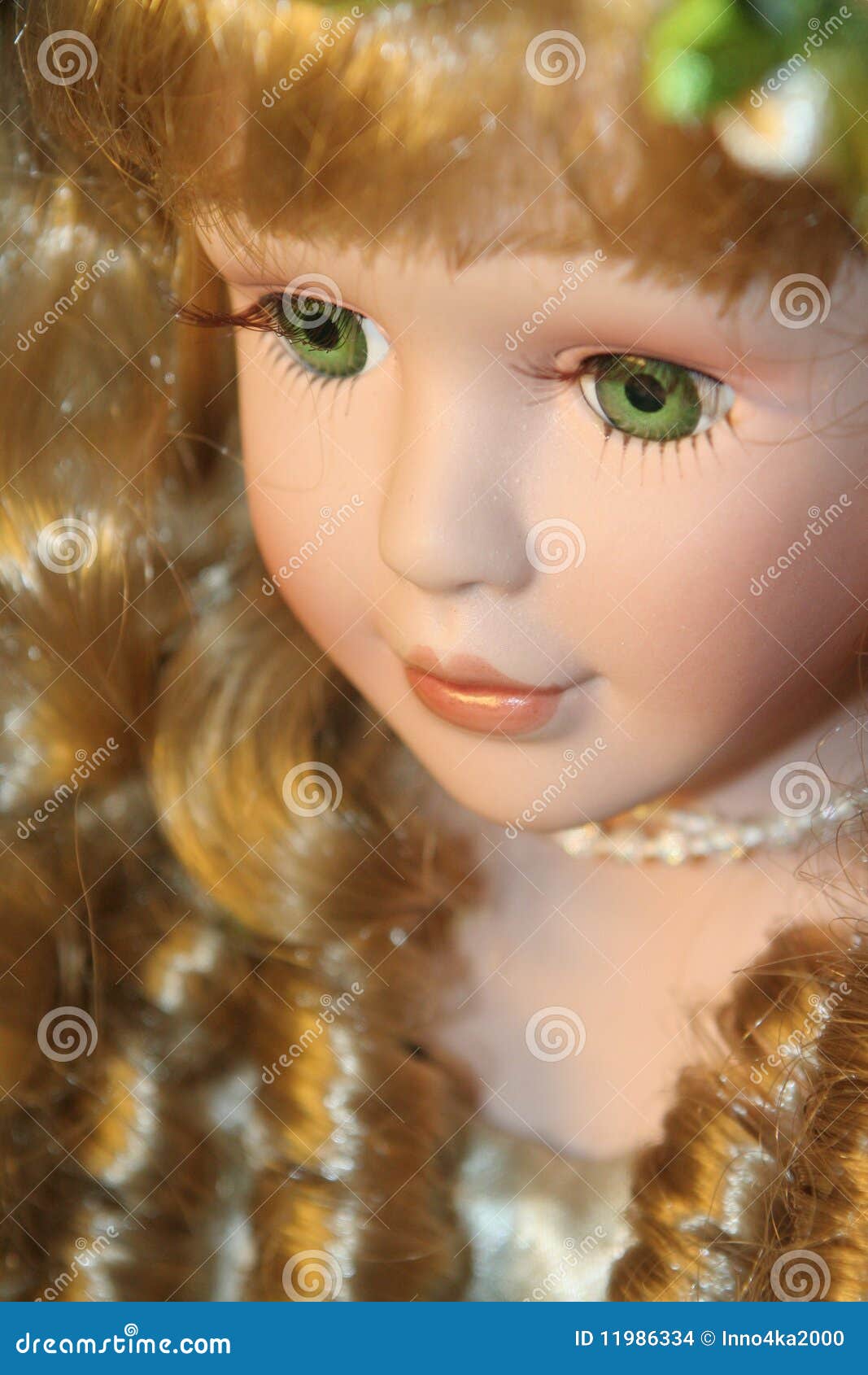 Doll face 3 stock photo. Image of curly, bangs, retro - 11986334